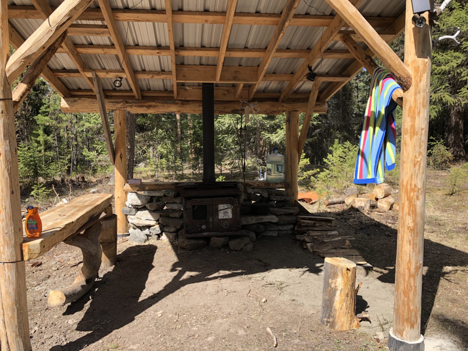 Small Log Cabin - Off Grid Cabin Living