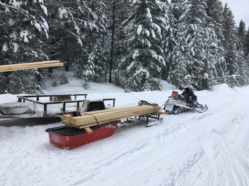 Pelican Sled - Off Grid Cabin Living