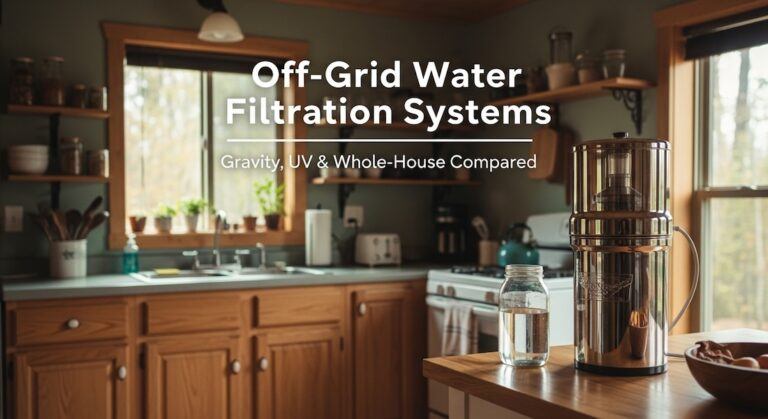 Best Off-Grid Water Filtration Systems (Gravity, UV & More)